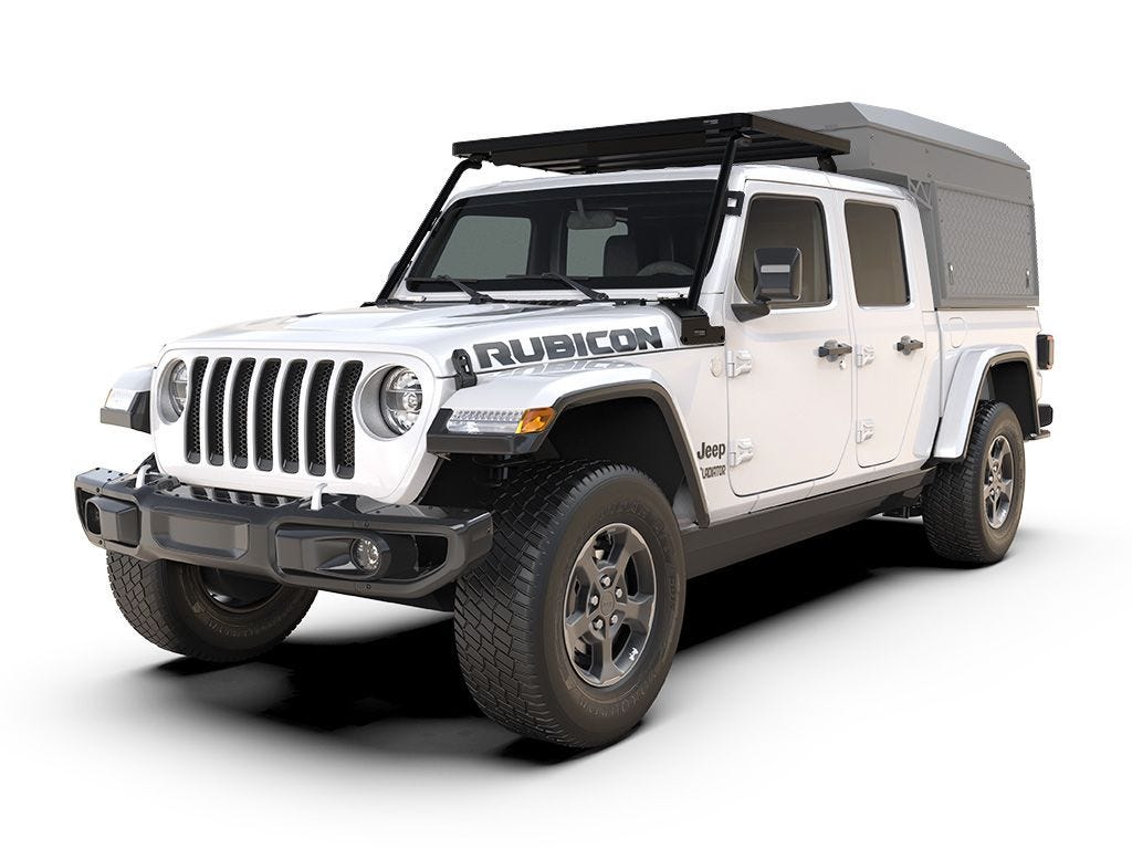 Jeep Gladiator JT (2019-Current) Cab Over Camper Slimline II Roof Rack ...